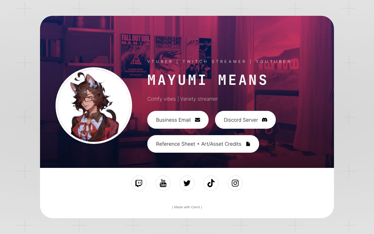 Mayumi Means | Carrd